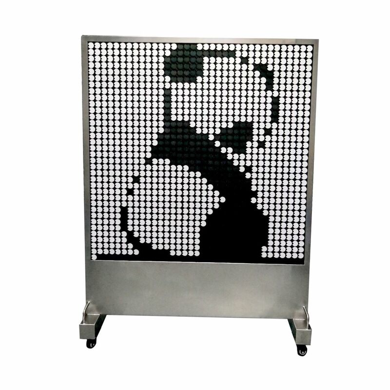 Matrix Control Chip DMX Flip Dot Display 8x8 Indoor Bicolor for Huge ...